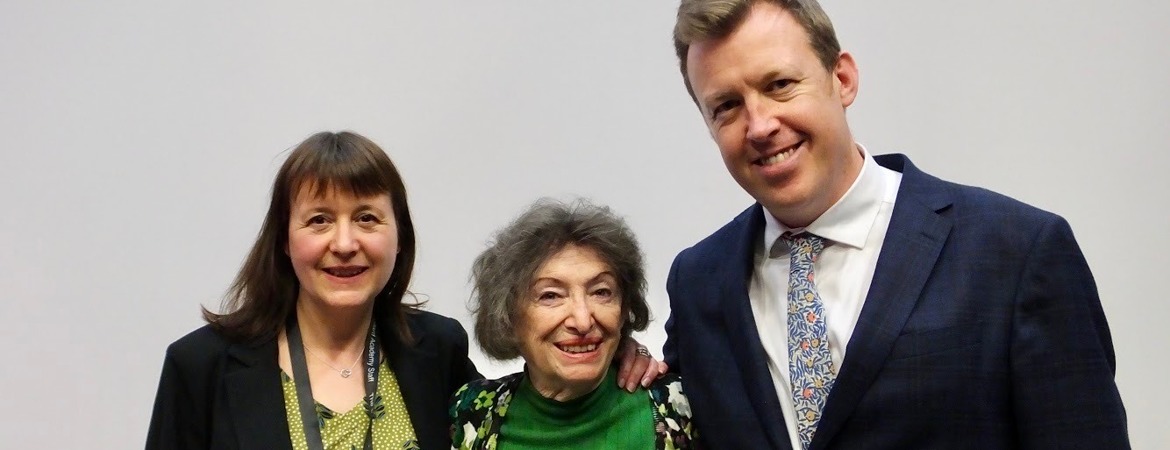 Holocaust survivor Dorit Oliver-Wolff visits SRWA - Holocaust survivor ...